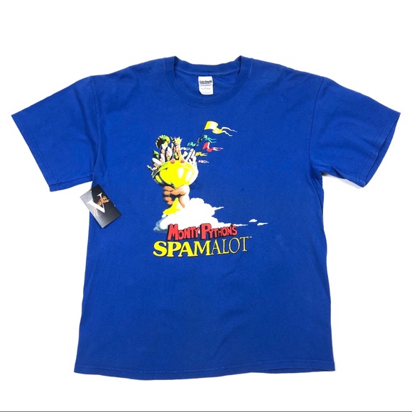 Vintage | Shirts | Monty Pythons Spamalot Broadway Musical Promo Tee T ...